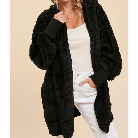 Hem & Thread | Jackets & Coats | New Hem Thread Bear Coat In Black ...